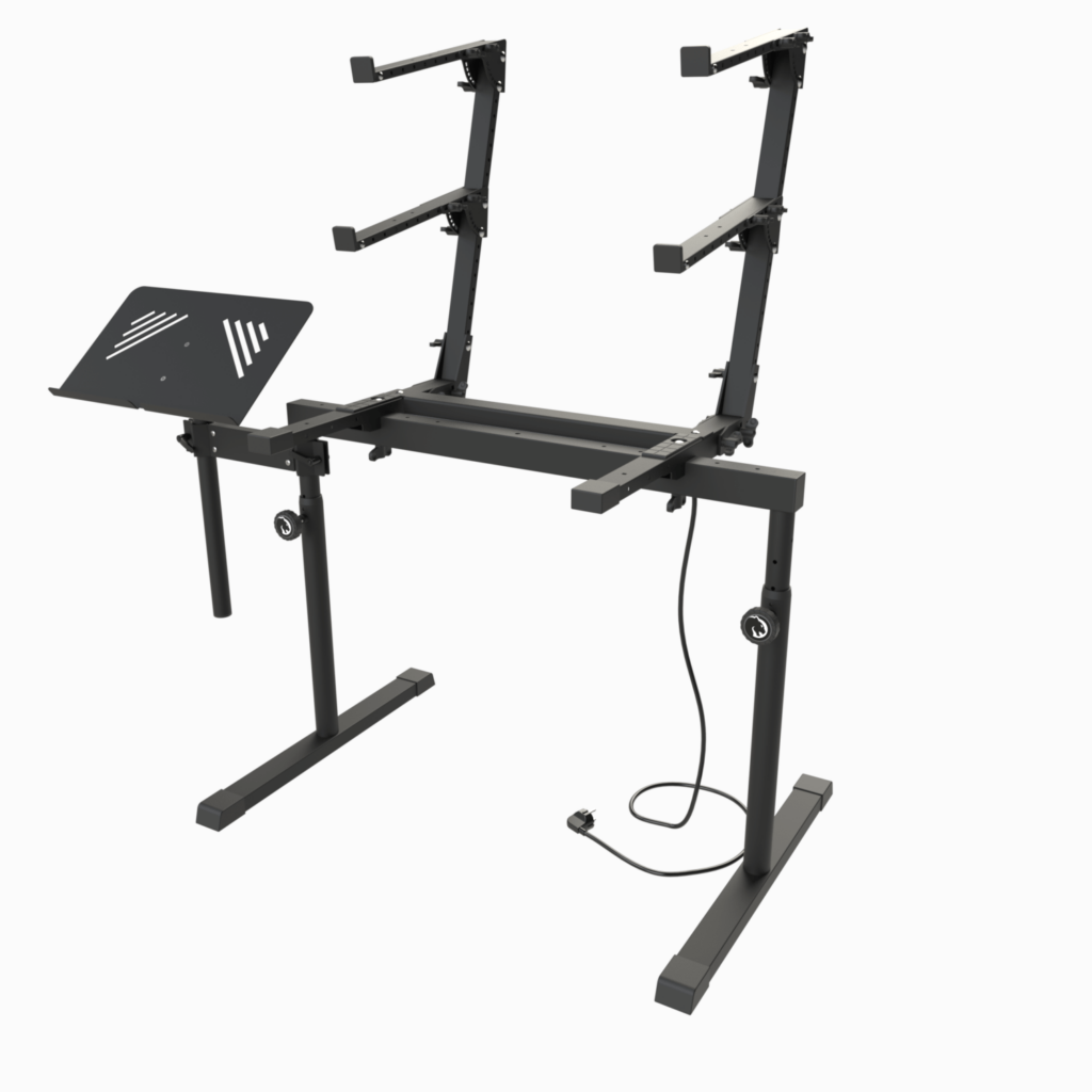 Para: Three-Tier Keyboard Stand Set - Blackpanthersystem
