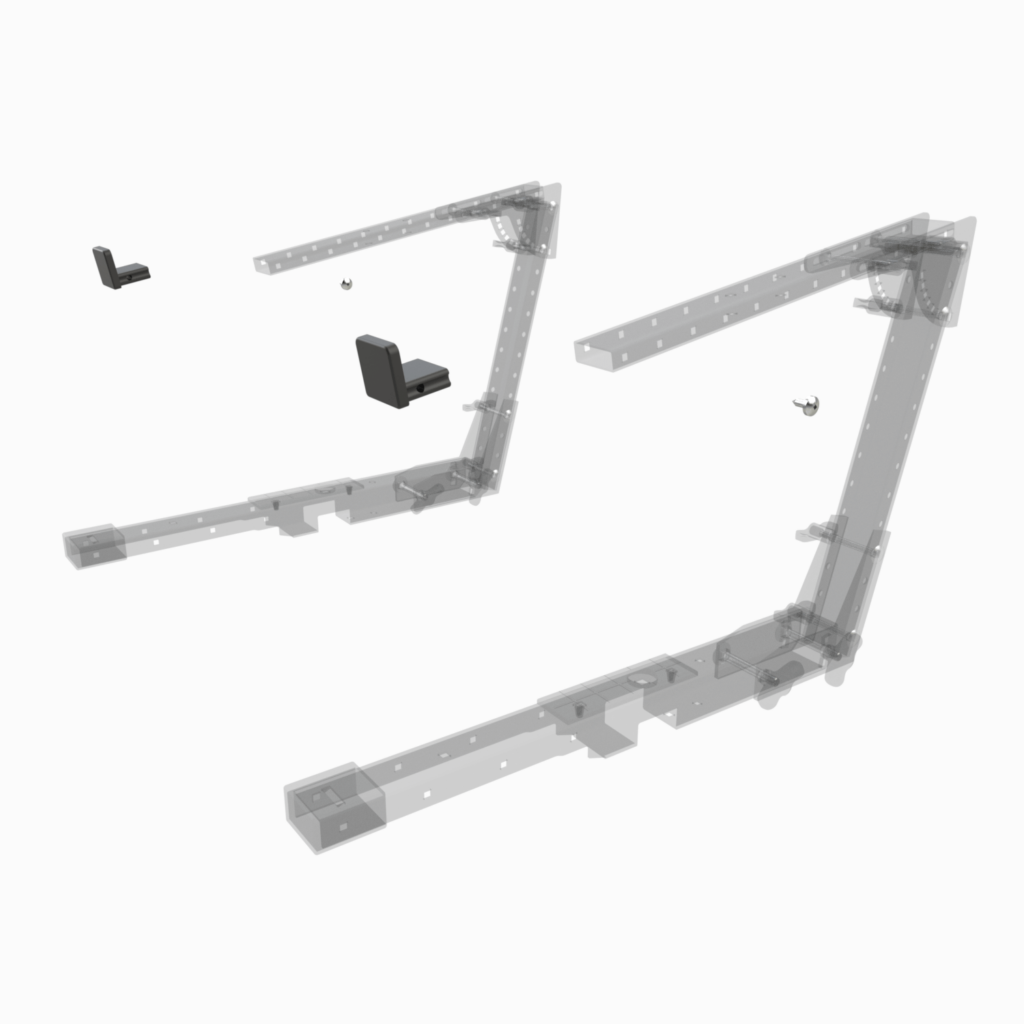 Structured Molded Part - Level Stop - Blackpanthersystem